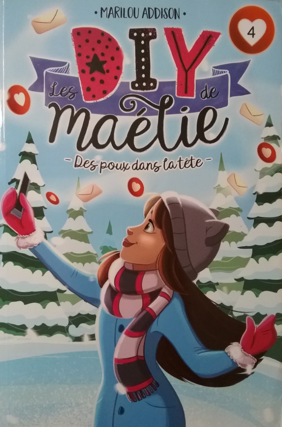 Les DIY de Maélie Tome 4 : Des poux dans la tête - Écolivres
