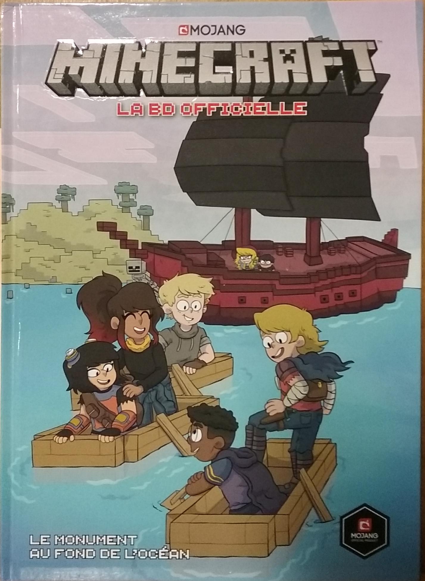 Minecraft Tome 2 : Le monument au fond de l’océan - Écolivres